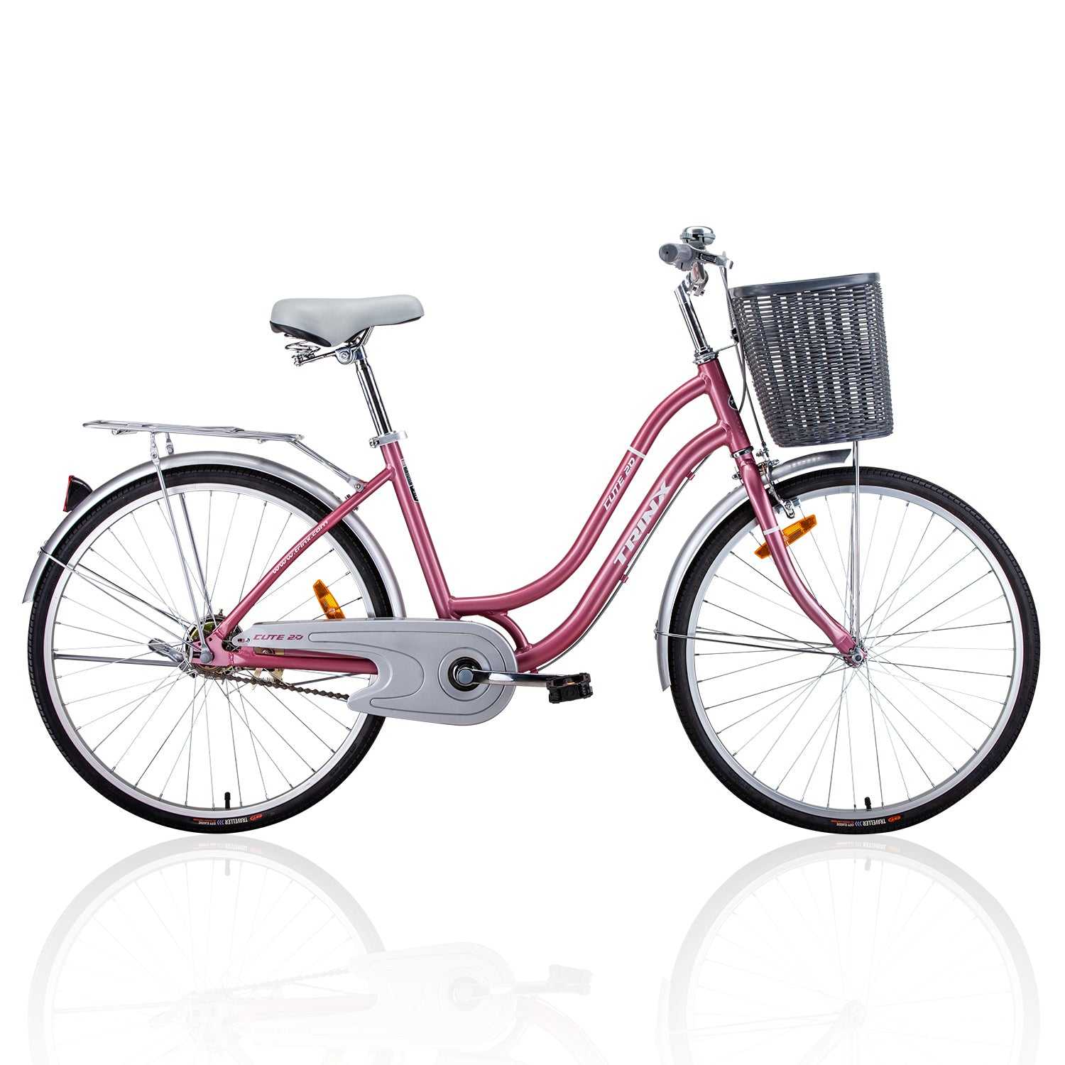 Trinx CUTE 2.0 City Bike 24 inch Lady Urban Pink BicycleLab